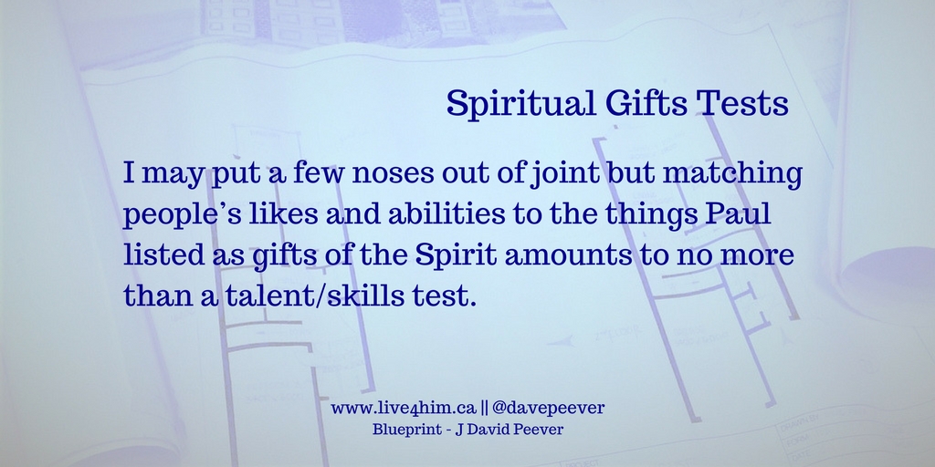 Spiritual Gifts Tests | live4him.ca