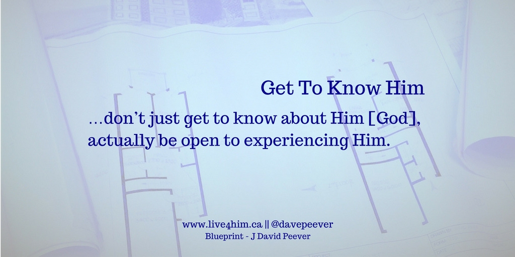 Get To Know Him | live4him.ca